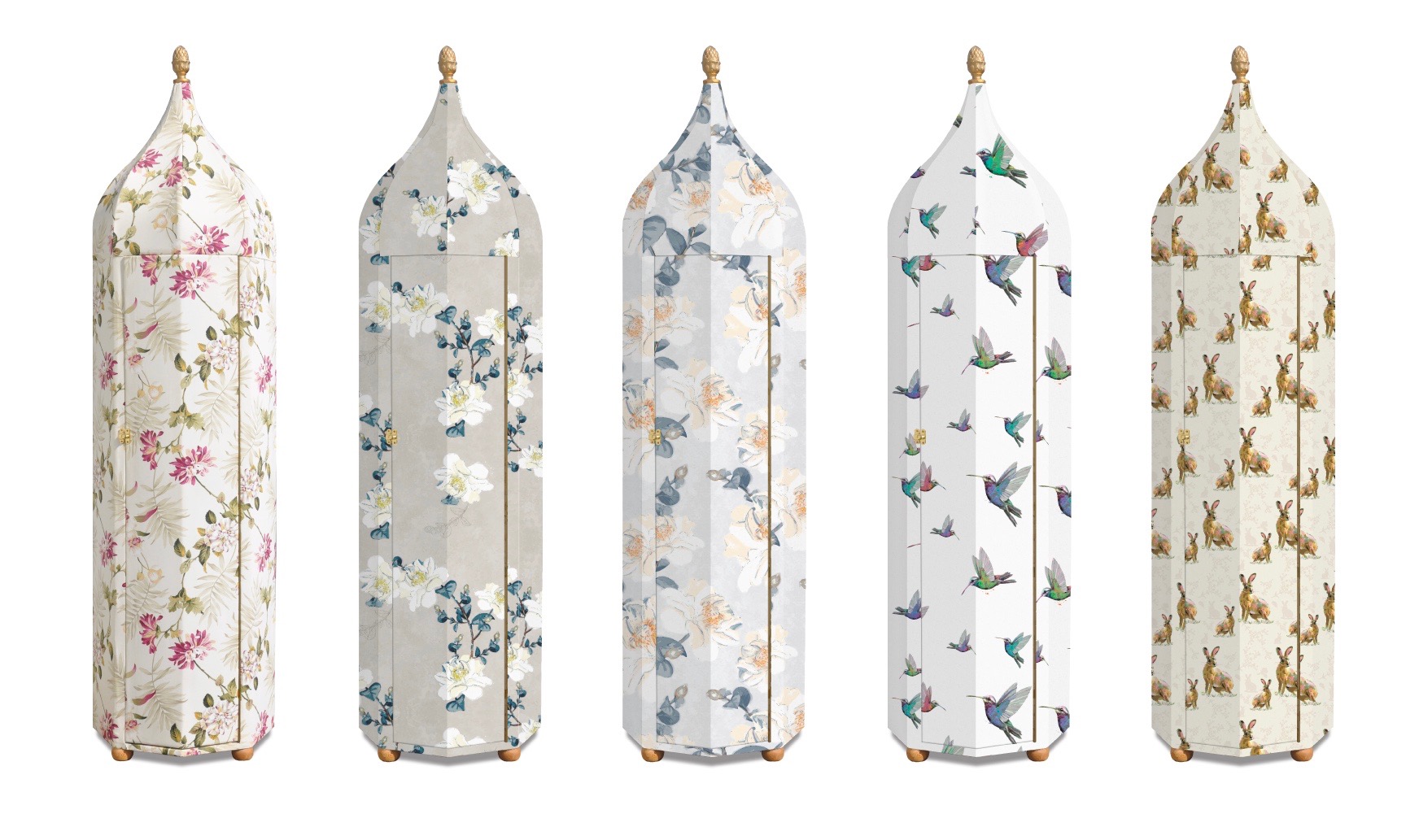 The English Campaign Wardrobe Co – Stylish upholstered wardrobes ...